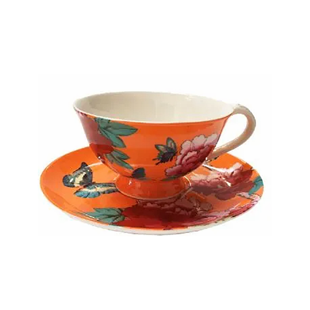 Anna Chandler Tea Cup Set Tangerine Harley And Rose Florist anna-chandler-tea-cup-set-tangerine-harley-and-rose-florist